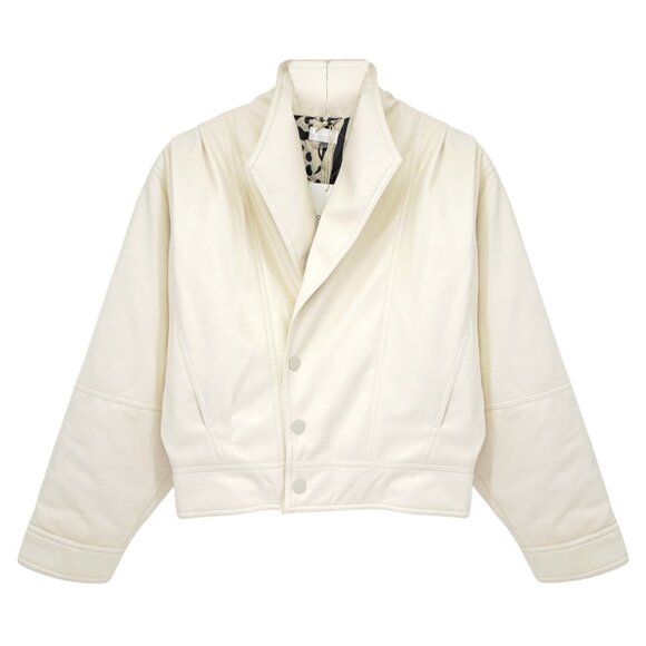MOTHER | Jackets & Coats | Mother The Big Time Jacket In Egret Drunk In ...